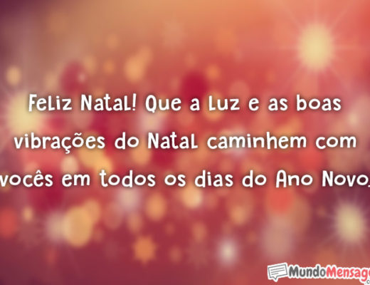 Cartão de Natal amor e união | Mundo Mensagens