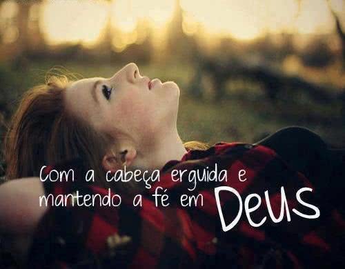 Com a cabeça erguida - Mundo Mensagens