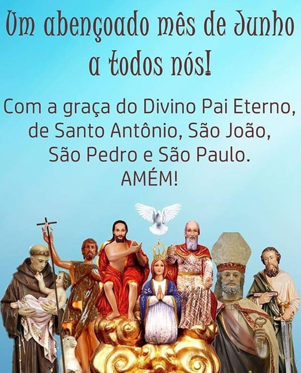 Um abençoado mês de Junho - Mundo Mensagens