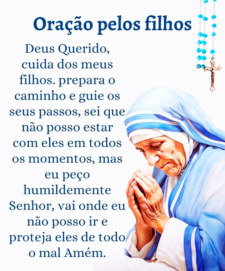 Oração pelos Filhos - Mundo Mensagens