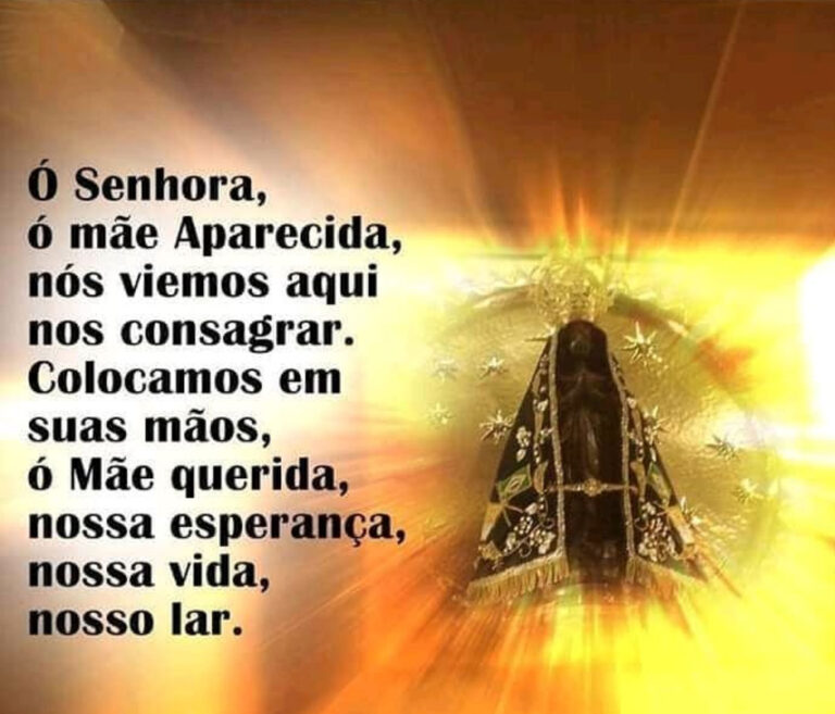 Ó Senhora ó Mãe Aparecida - Mundo Mensagens