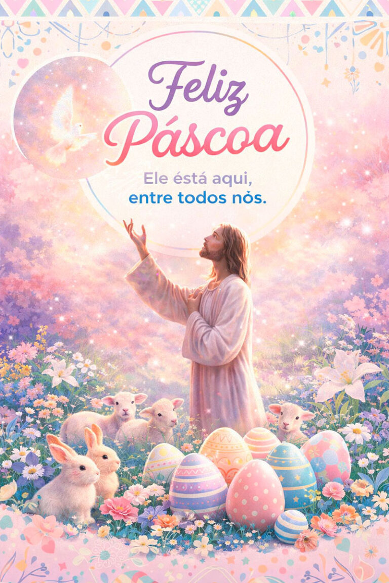 Ele está aqui, entre todos nós - Mundo Mensagens